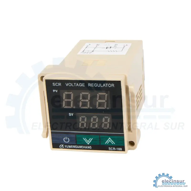 REGULADOR DE VOLTAJE SCR-100 PARA MAQUINA DE SOPLADO - Elecinsur